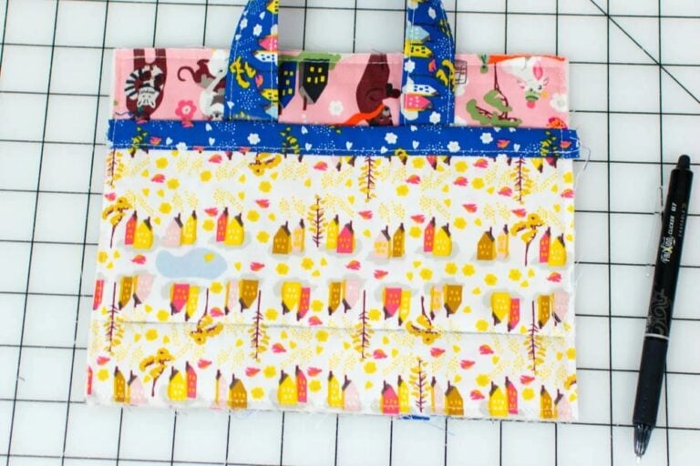 Tiny Bag Sewing Pattern - Sew a super adorable tote - free pattern!