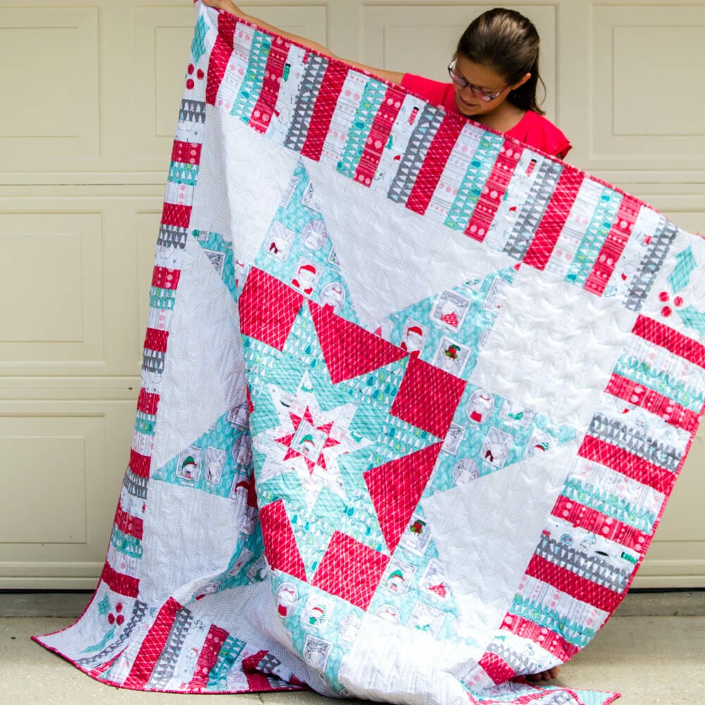 The Merry Stars Quilt (free pattern!)