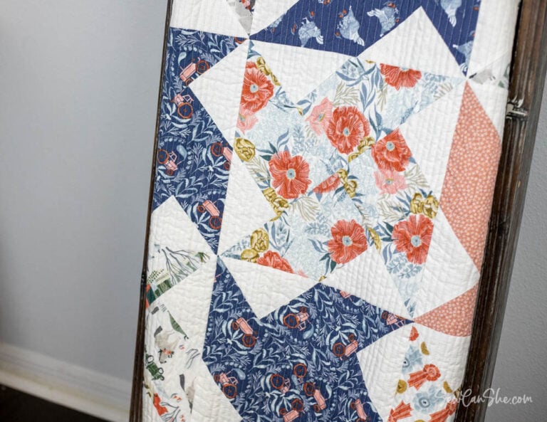 Fat Quarter Whirlwind Quilt Free Pattern!