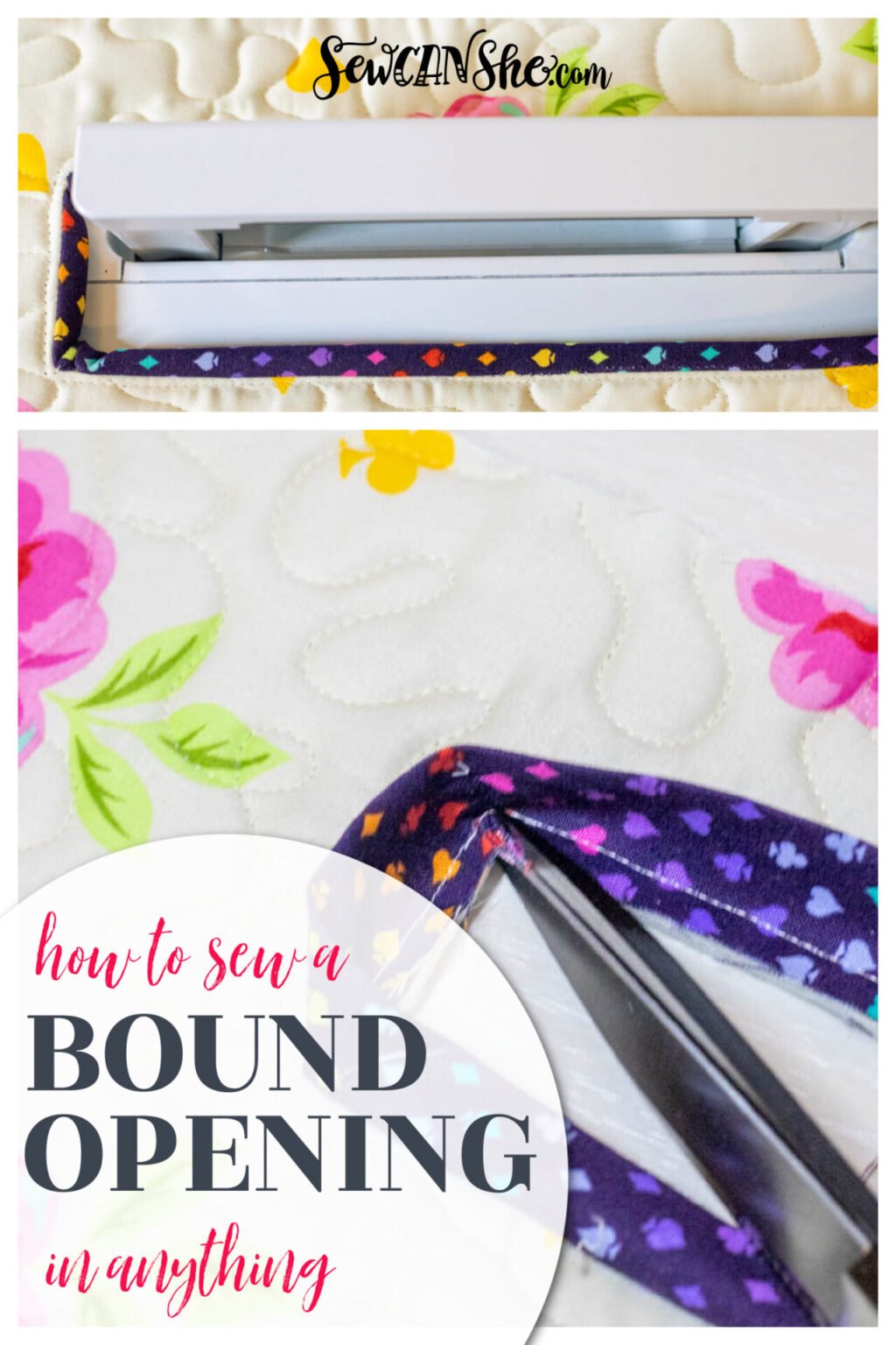 How to Sew A Bound Opening In Any Project