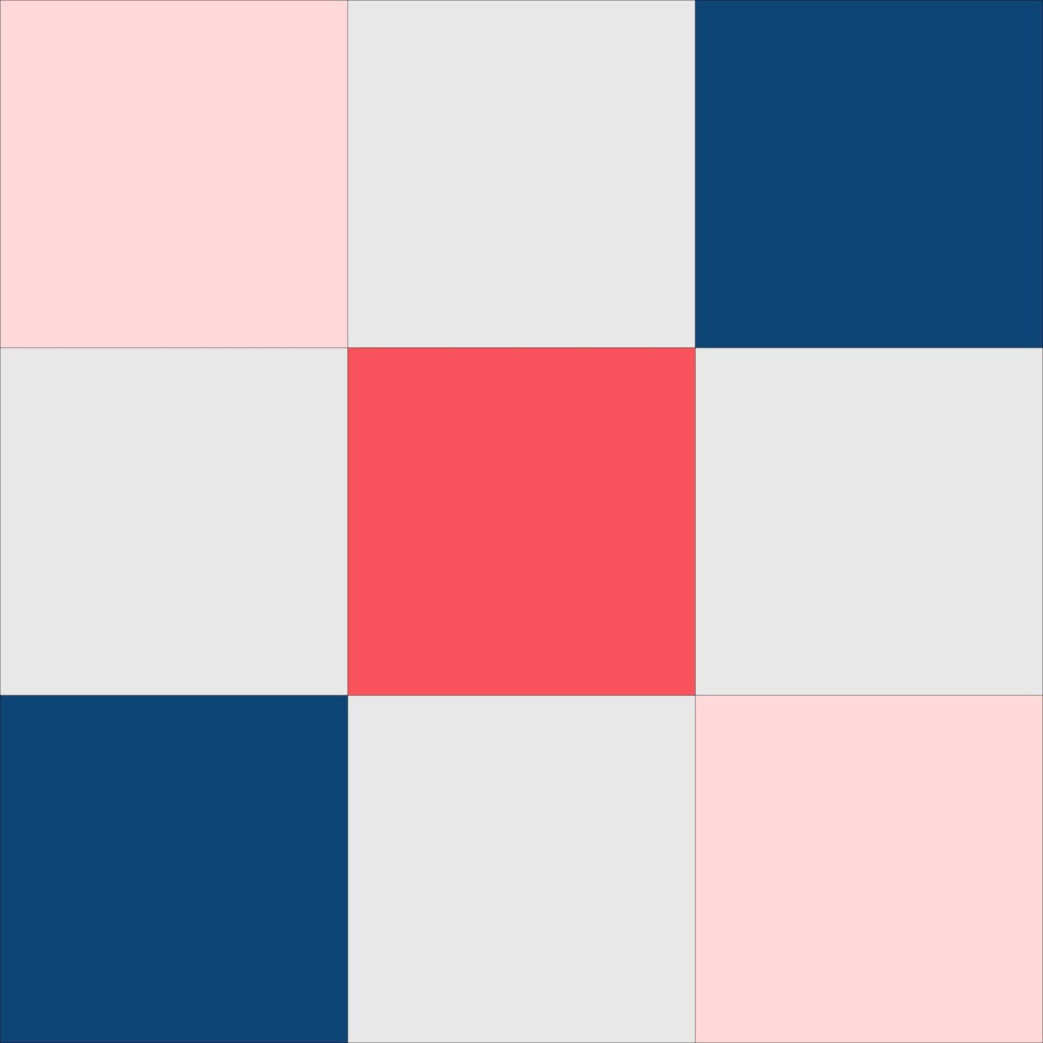 How to Sew a Nine Patch Quilt Block (Free Pattern)!