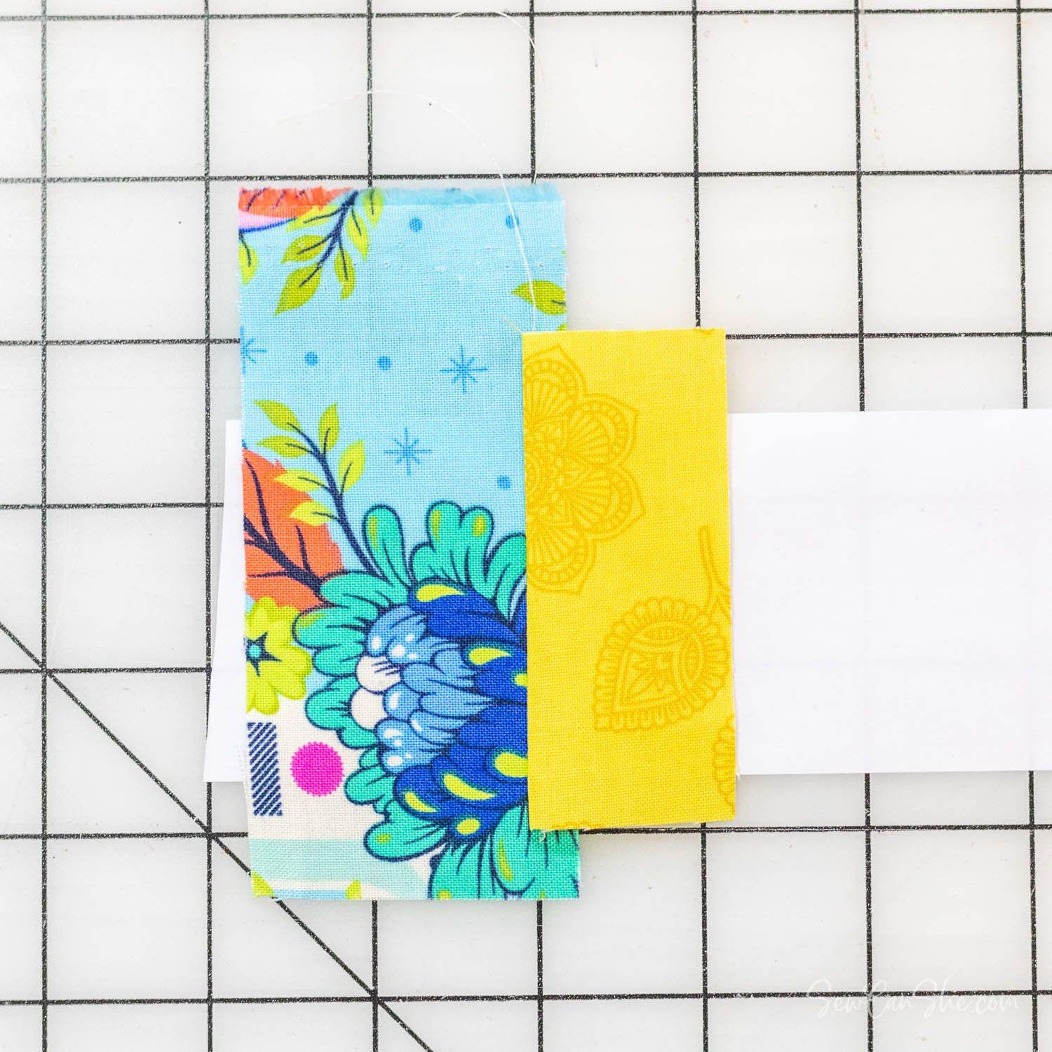 Receipt Roll Scrap Quilt Using Adding machine Paper