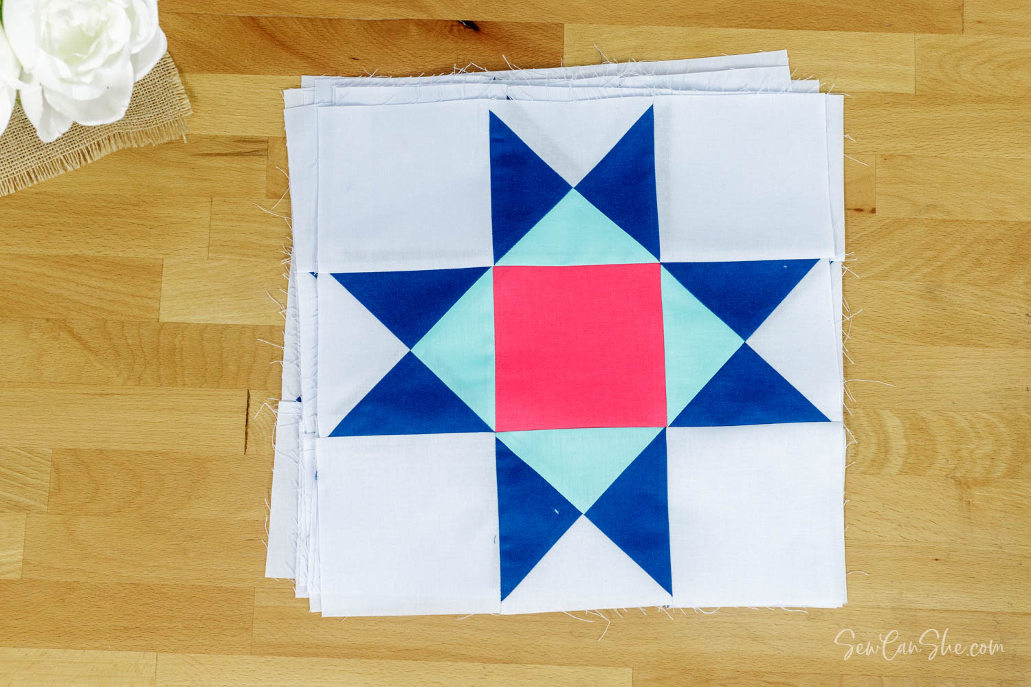 How To Make An Ohio Star Quilt Block: A Step By Step Tutorial