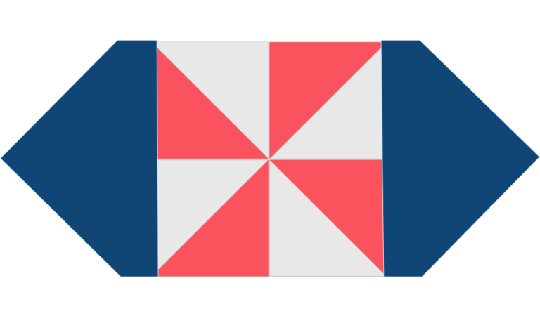 How to Sew a Pinwheel Mosaic Quilt Block (Free Pattern)!