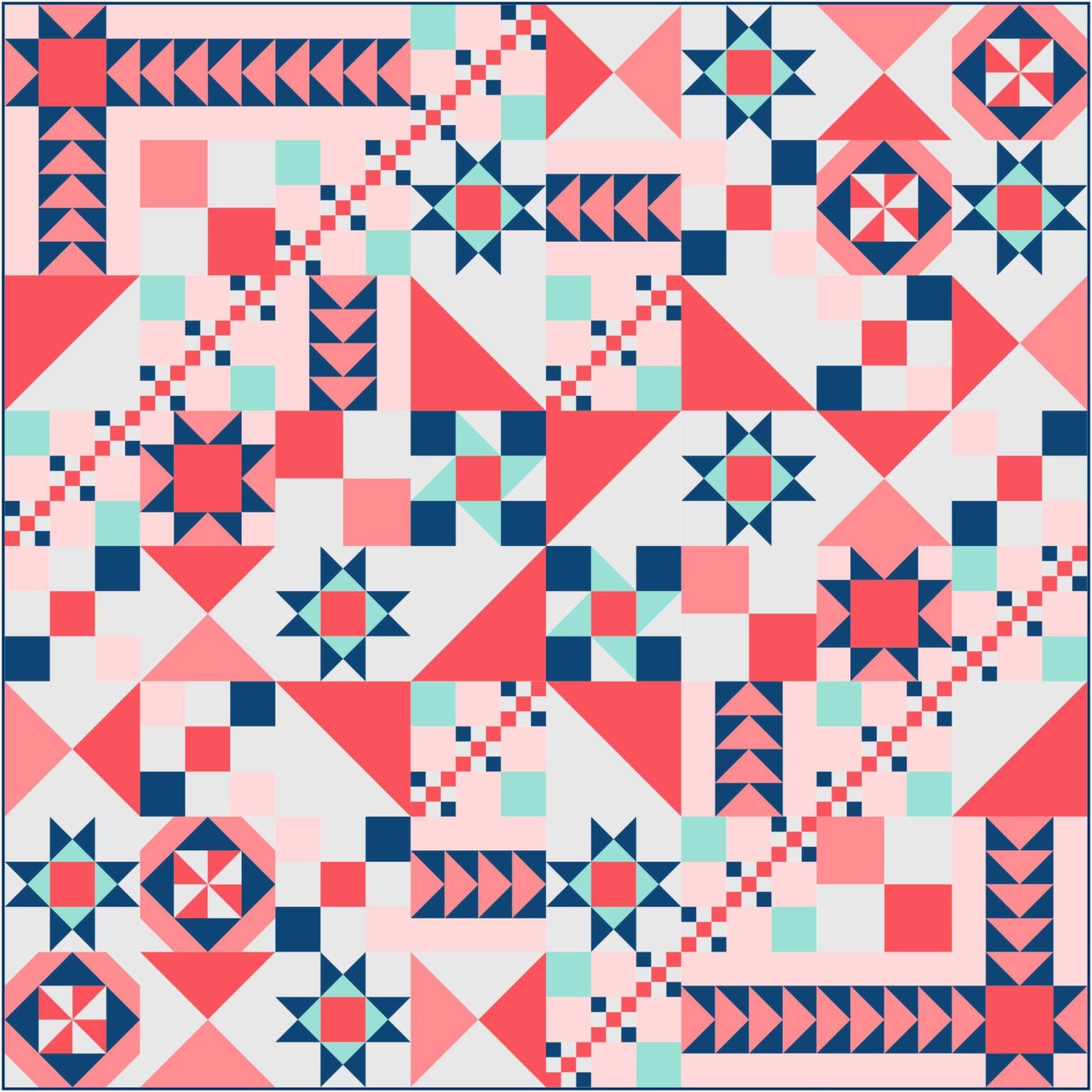 How to Sew a Four Patch Quilt Block (Free Pattern)!