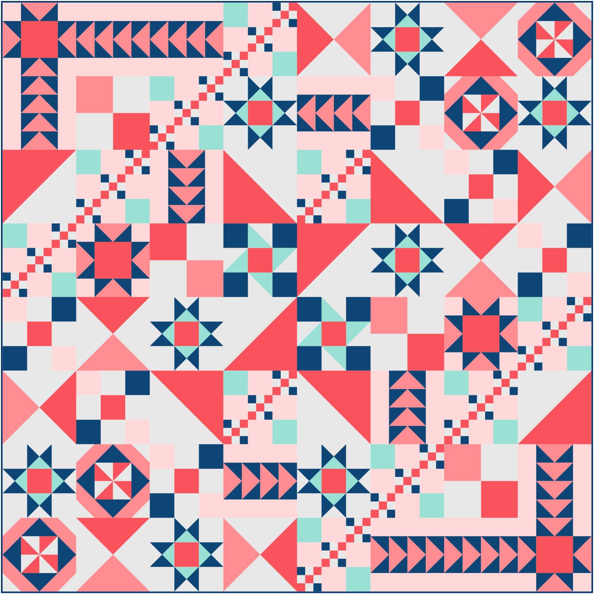 How to Sew a Nine Patch Quilt Block (Free Pattern)!