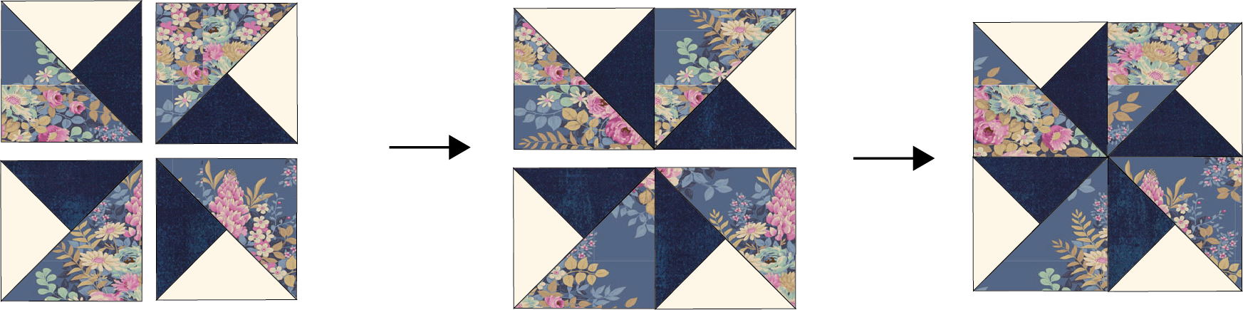 Free 3 yard Quilt Pattern: Weathervane