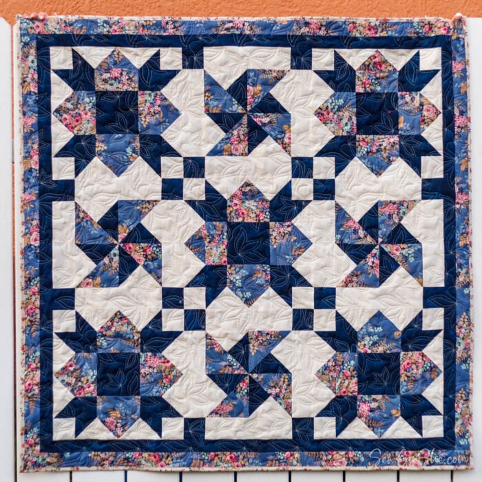 Free 3 Yard Quilt Pattern: Weathervane