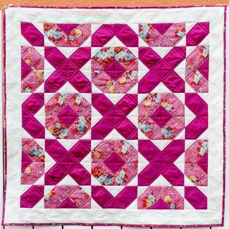 Free 3 Yard Quilt Pattern: XOXO Hugs and Kisses