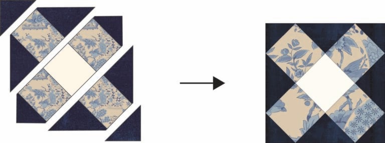 Free 3 Yard Quilt Pattern: Mosaic Tiles