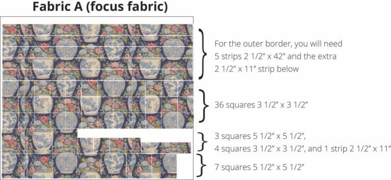 Free 3 yard Quilt Pattern: Sawtooth Star