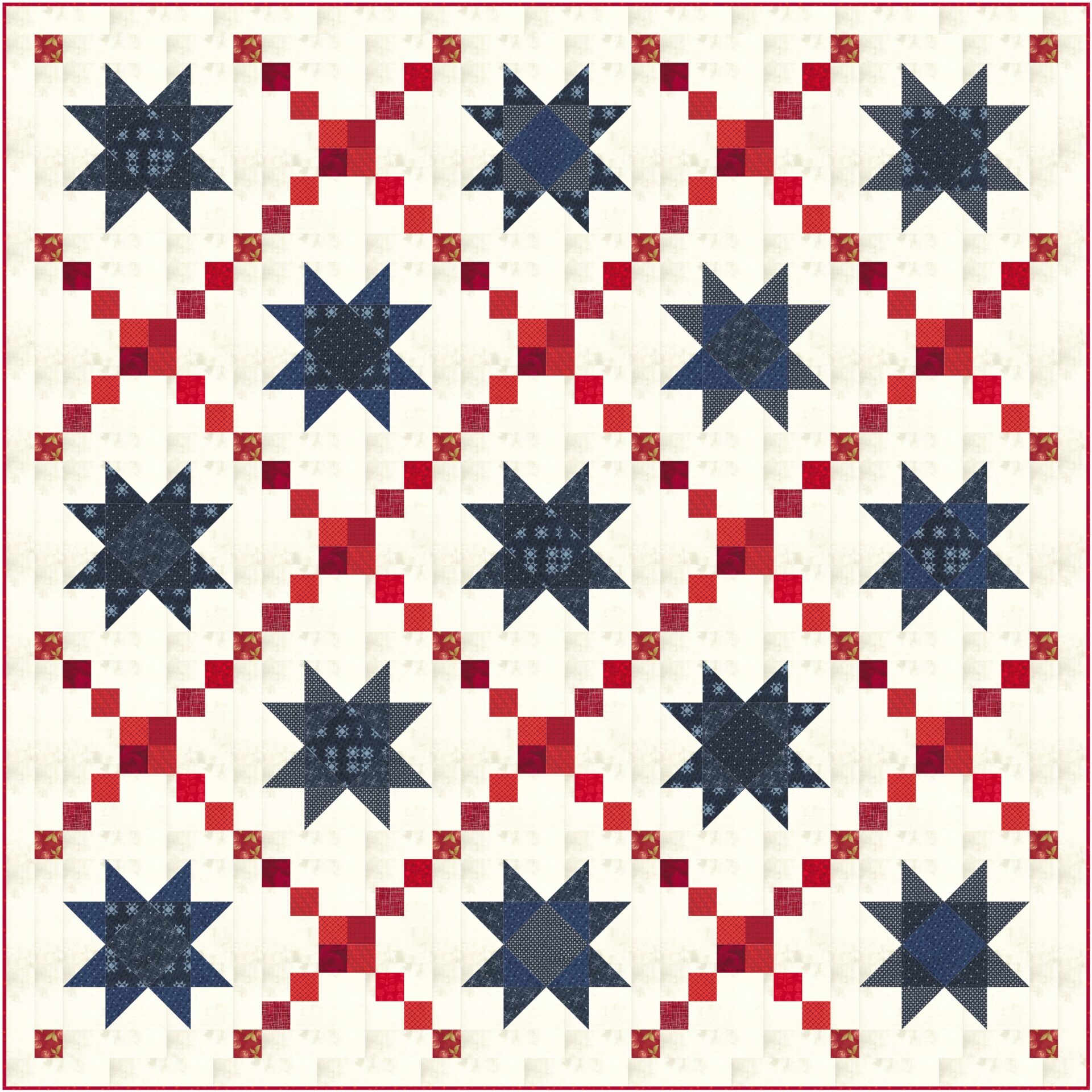 10 FREE Patriotic Quilt Patterns: Celebrate with Red, White & Blue!