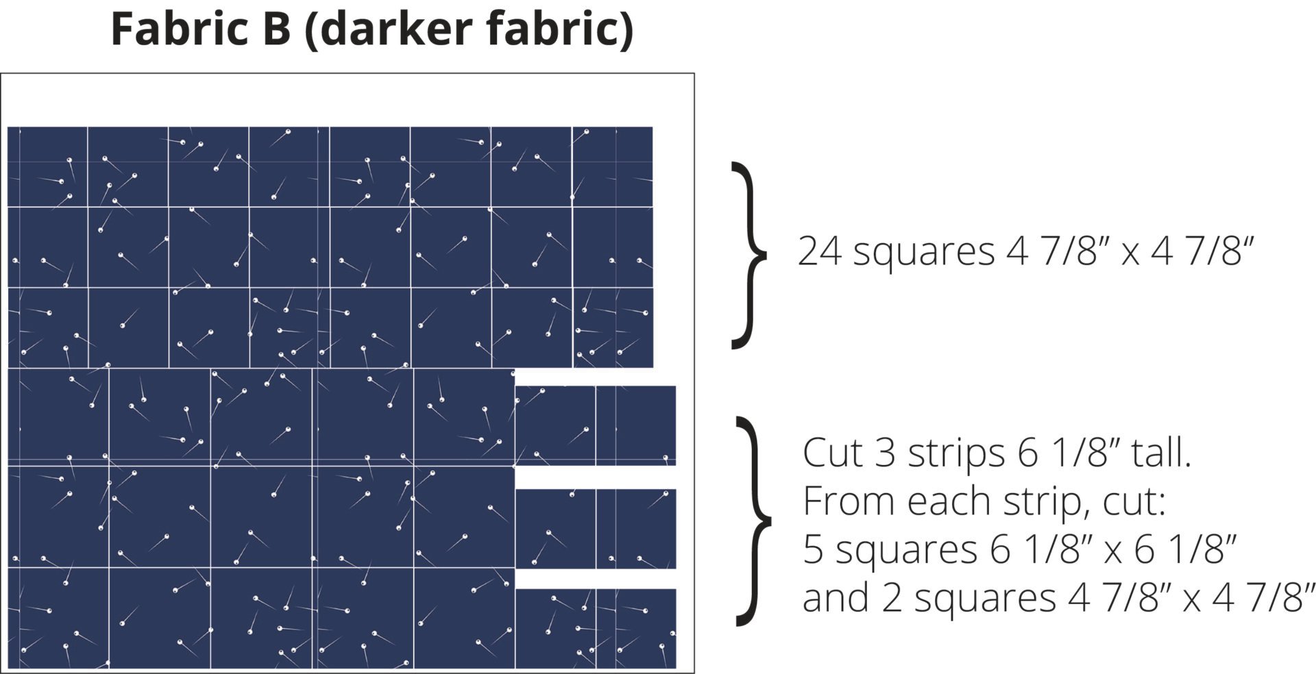 Diamond In A Square: 3 Yard Quilt Pattern