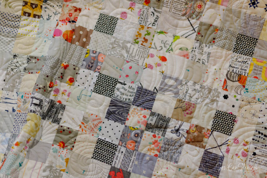 A Beige Patchwork Quilt: The Ultimate DIY Hack for Instant Class and ...