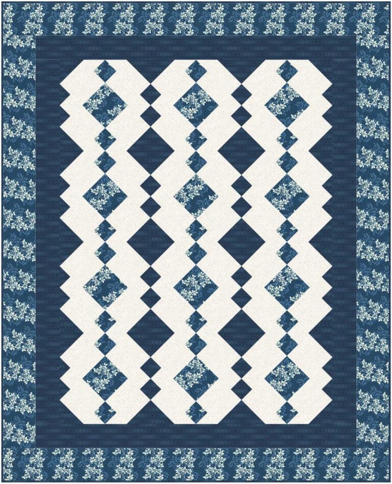 3 Yard Chandelier Quilt Pattern: Beautiful and Easy!