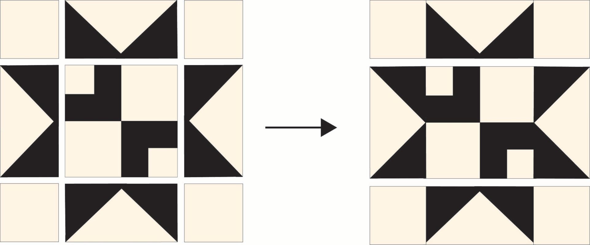 Ninja Stars Quilt: Easy Quilt Pattern in 2 Sizes