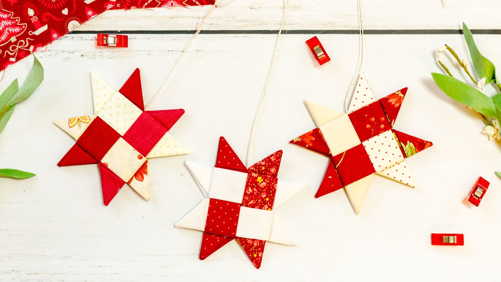 How to Make Scandinavian Star Ornaments