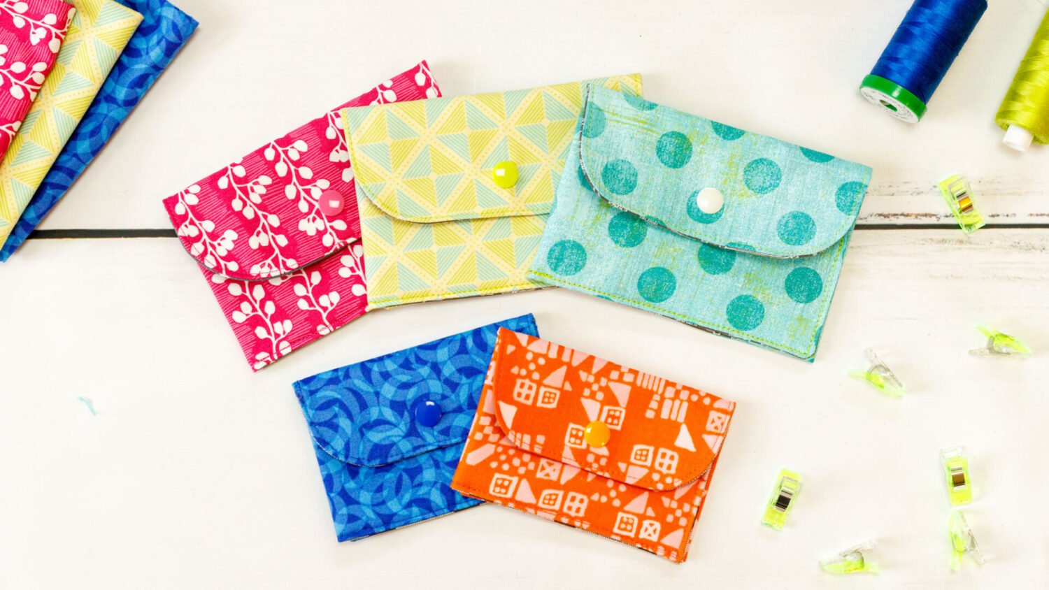 Easy Wallet Pattern with 2 Card Pockets