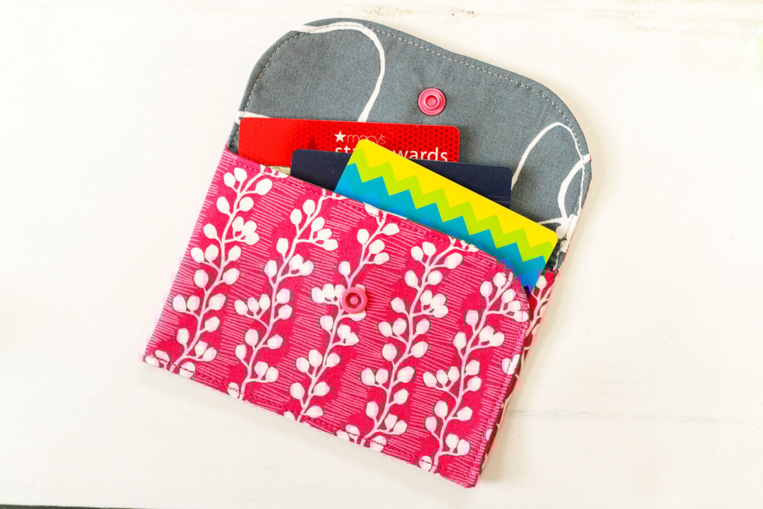 Easy Wallet Pattern with 2 Card Pockets