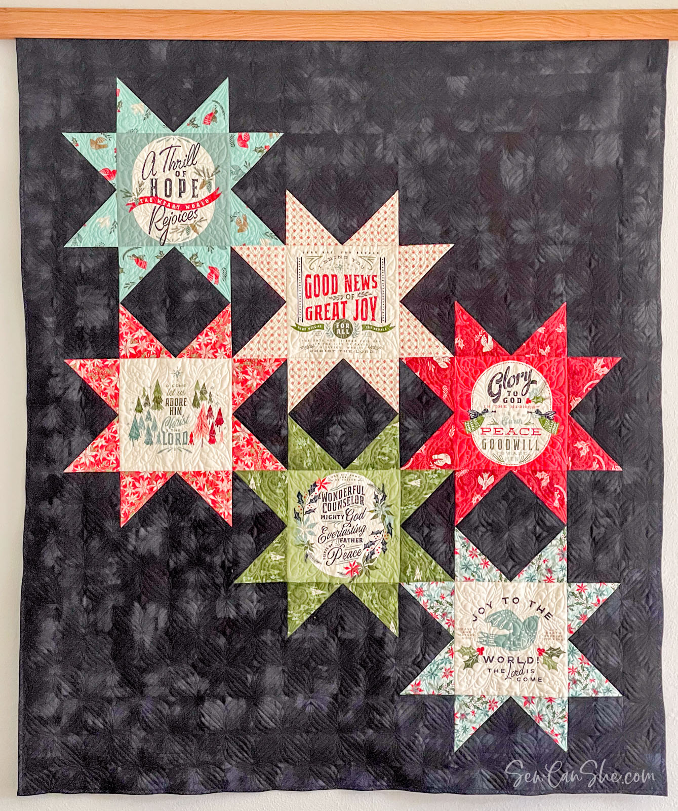 How to Sew a Star Quilt Using Square Panels: Free Quilt Patterns