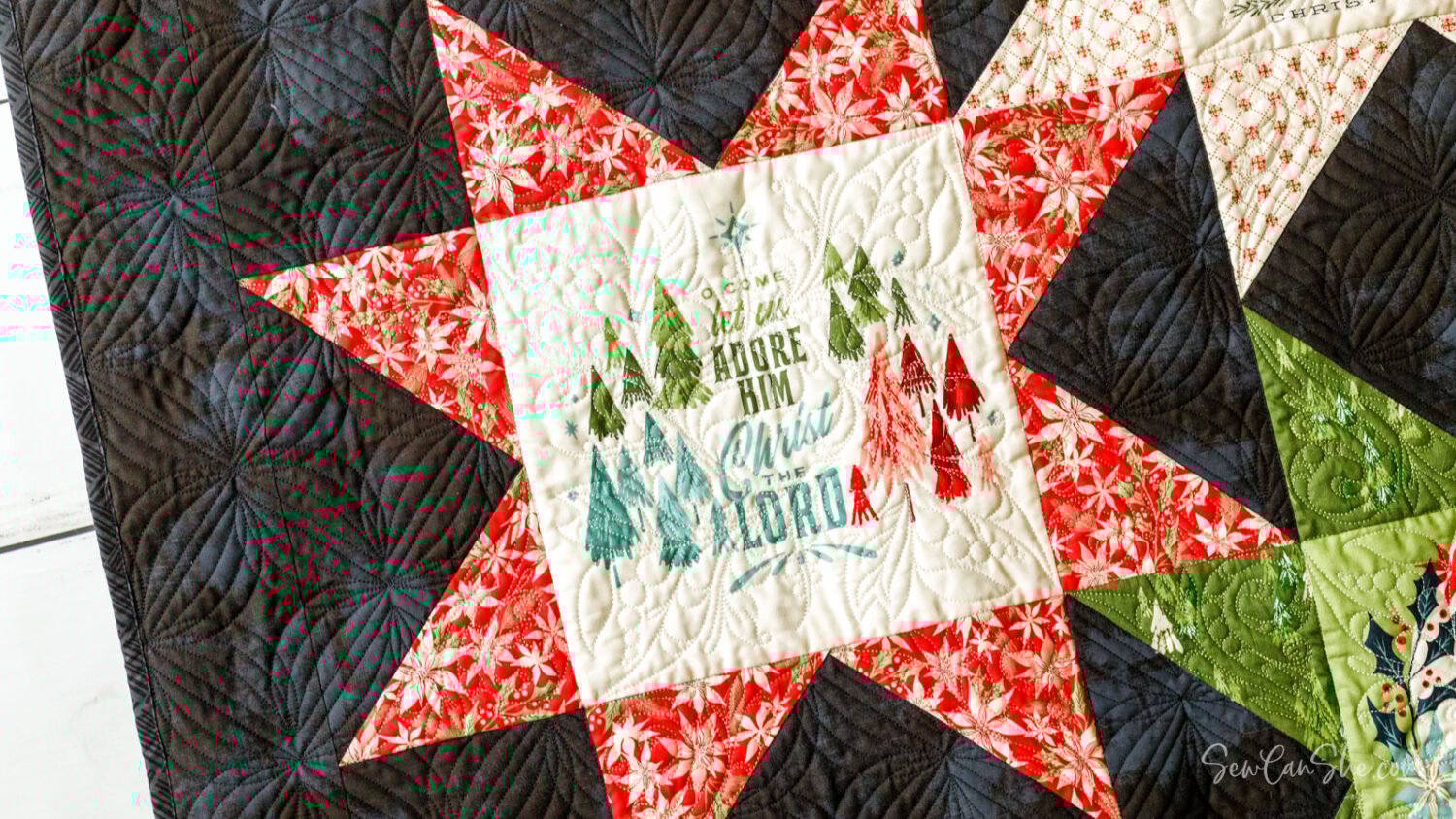 How to Sew a Star Quilt Using Square Panels: Free Quilt Patterns