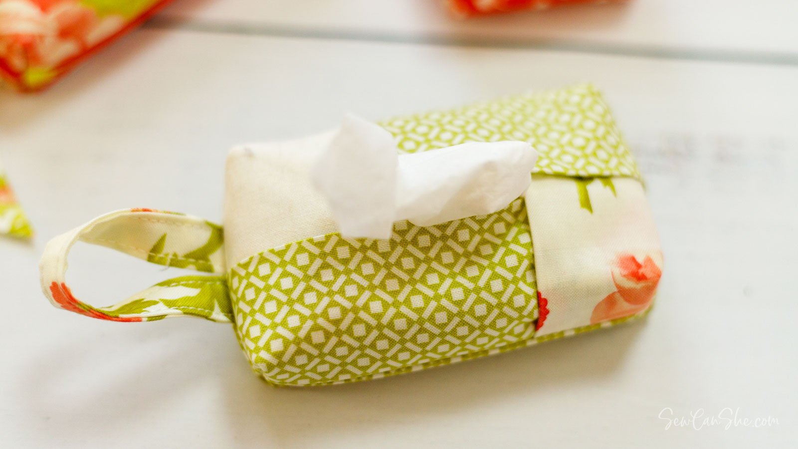How to Make a Pocket Tissue Pack Holder: Easy Sewing Tutorial