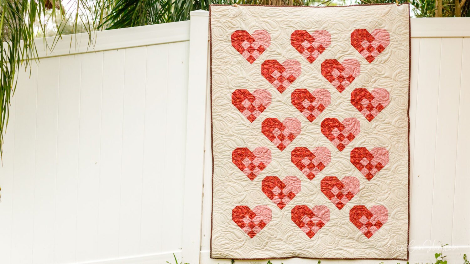 Woven Hearts: Free Pattern for a Classic Swedish Heart Quilt