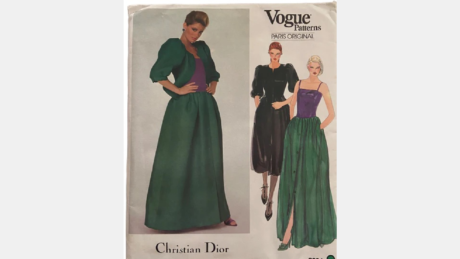 16 Vintage 1980s Sewing Patterns for a Gown Goddess