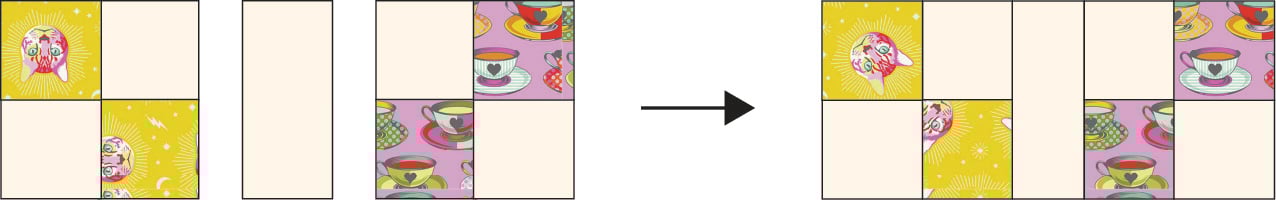 Easy Twin Size Quilt Pattern - The Wrapped Candy Quilt