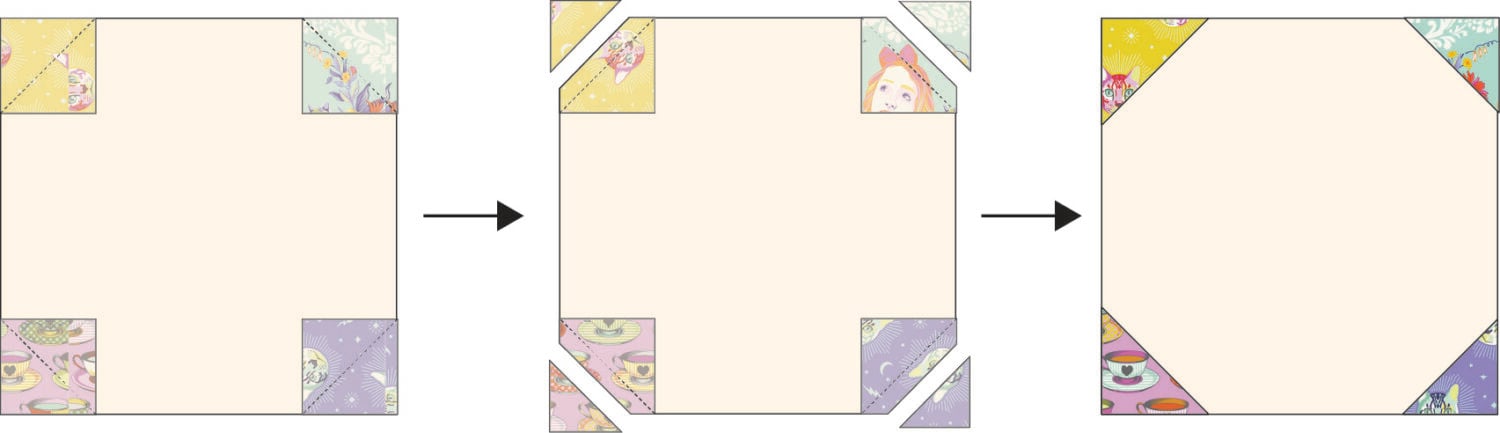 Easy Twin Size Quilt Pattern - The Wrapped Candy Quilt