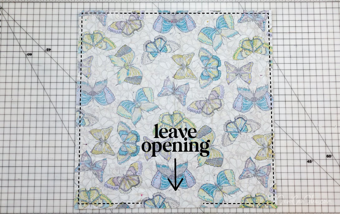 Simple Japanese Style Square Bag: Free Sewing Pattern in 2 Sizes