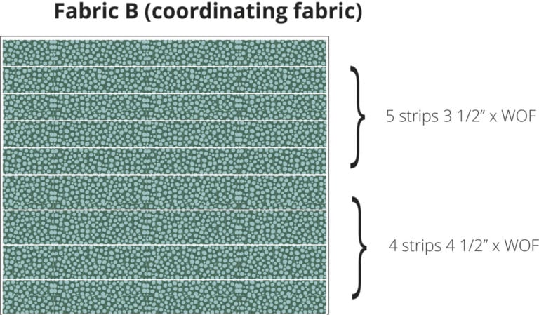 Rail Fence: Super Easy and Free 3 Yard Quilt Pattern!