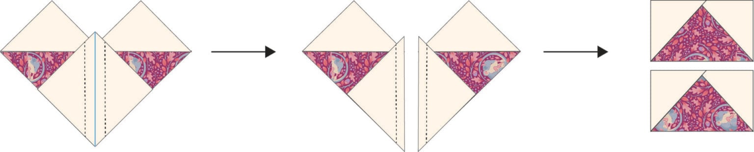 Hello Neighbor! Free 3 Yard Quilt Pattern with House Blocks