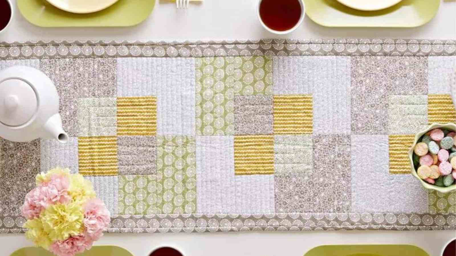 50 Free Table Runner Patterns To Fancy Up Your Table for Fall