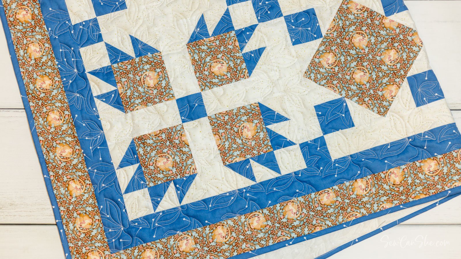 15 Too-Cute Free Quilt Patterns To Make for A Baby Boy