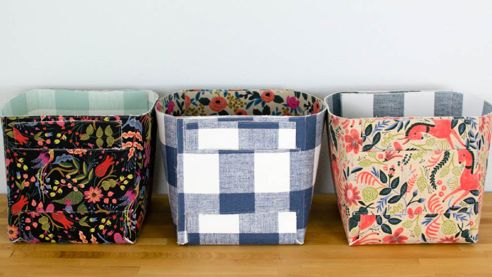 20 Free Fabric Basket Patterns that are Fast and Easy!