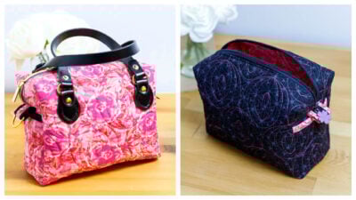 45 Free Zipper Bag Patterns that You can Easily Make!
