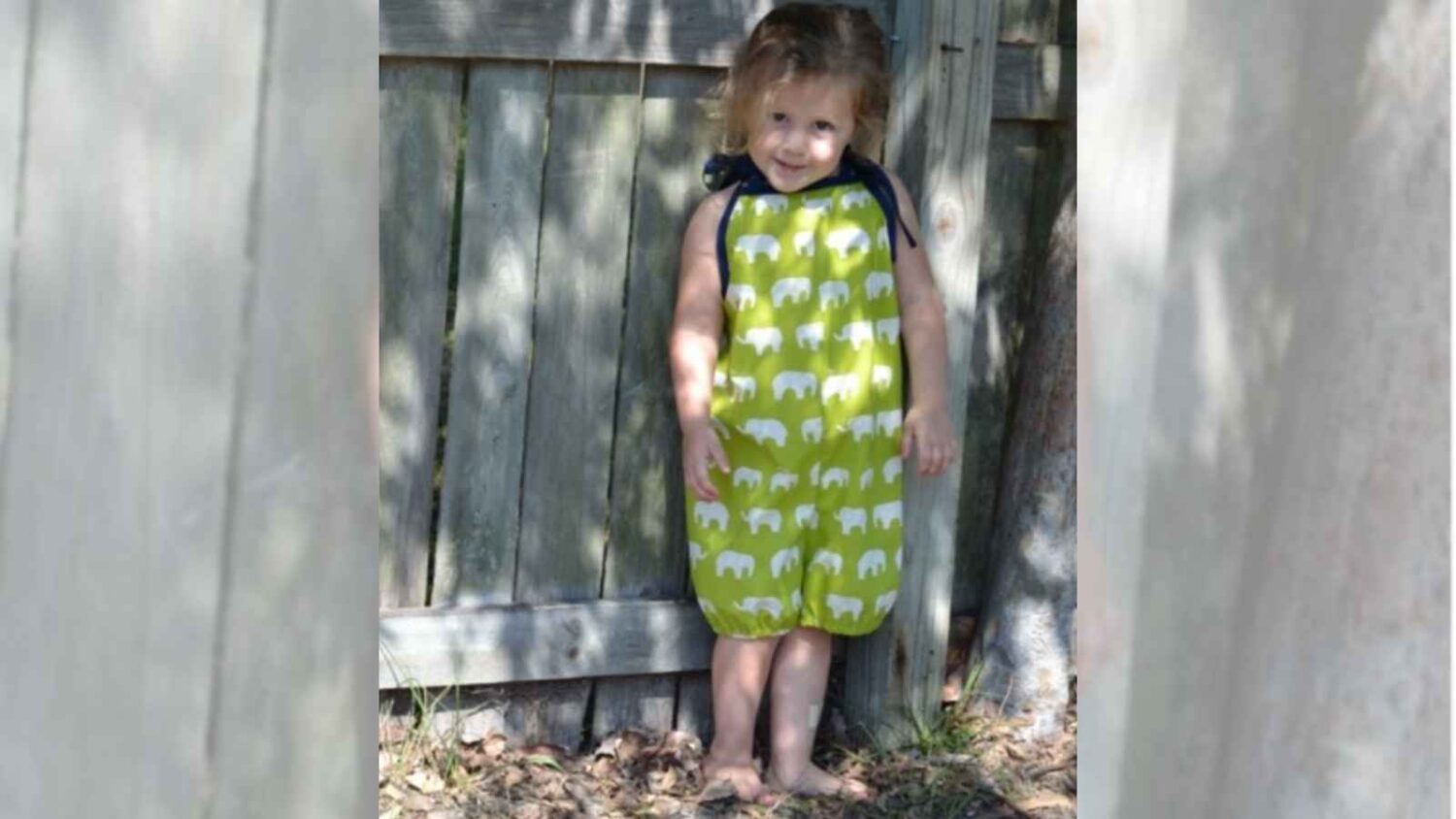 Easy Kids Romper Sewing Pattern - free