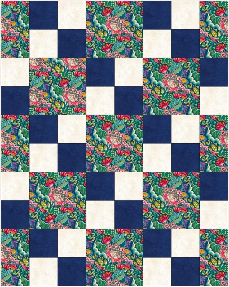The Easiest 3 Yard Quilt Pattern Ever!
