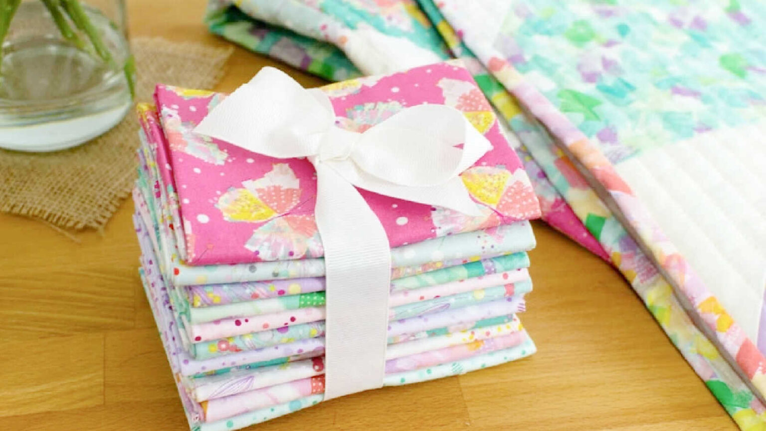 Fat Quarter Fancy: Free Quilt Pattern using 9 Fat Quarters!