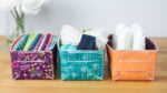 20 Free Fabric Basket Patterns that are Fast and Easy!