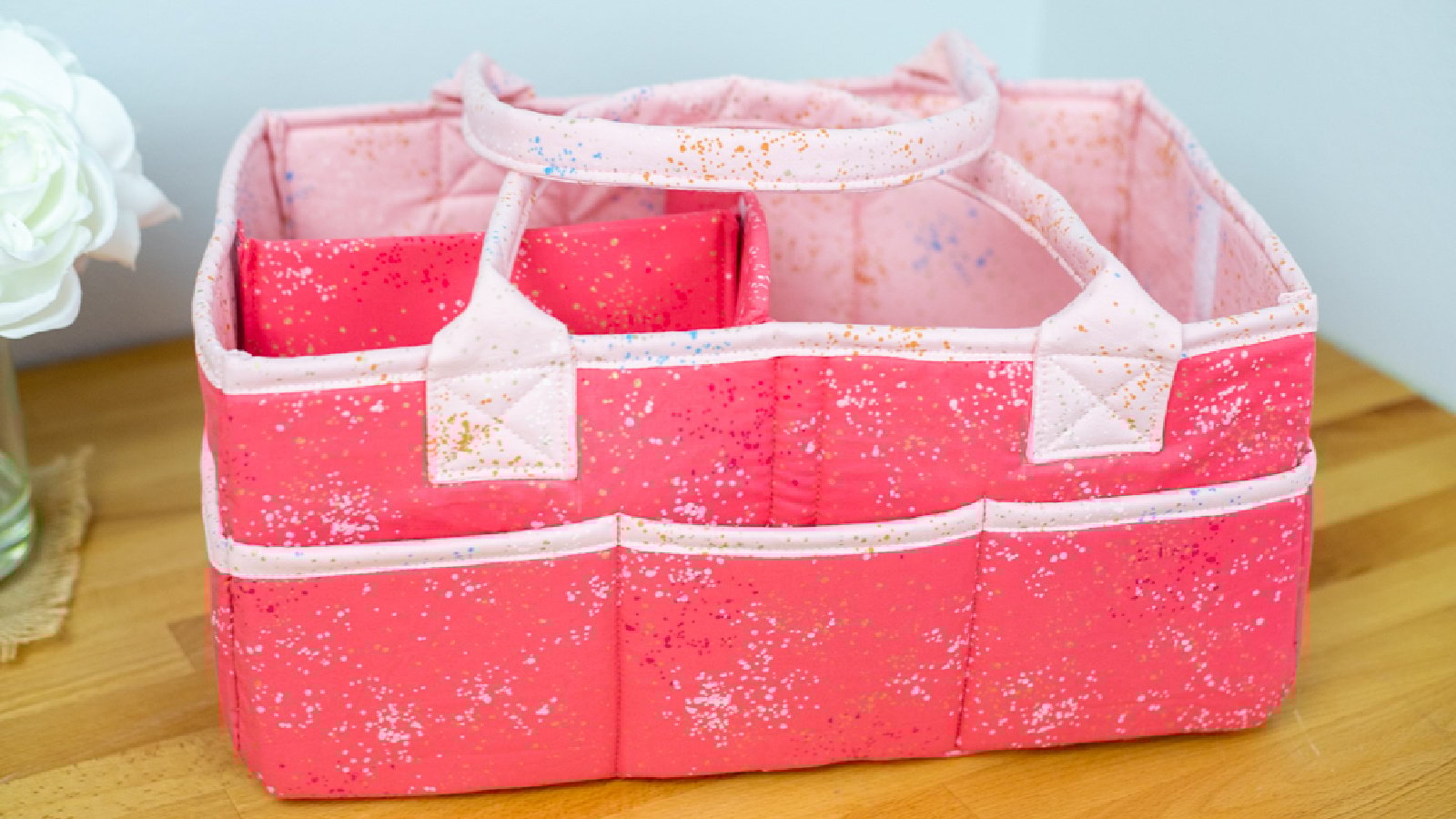 Sew the Miracle Caddy: free sewing pattern for a multi-purpose organizer