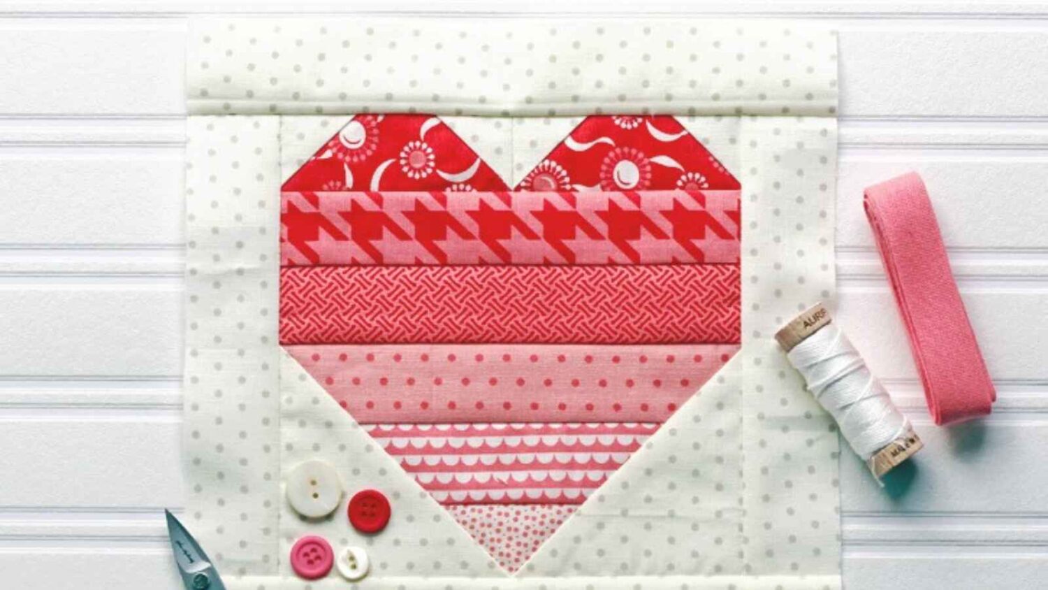 Sew Your Heart Out! 12 Heart Quilt Block Patterns (All Free)