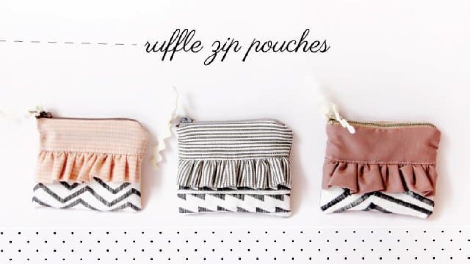 45 Free Zipper Bag Patterns that You can Easily Make!