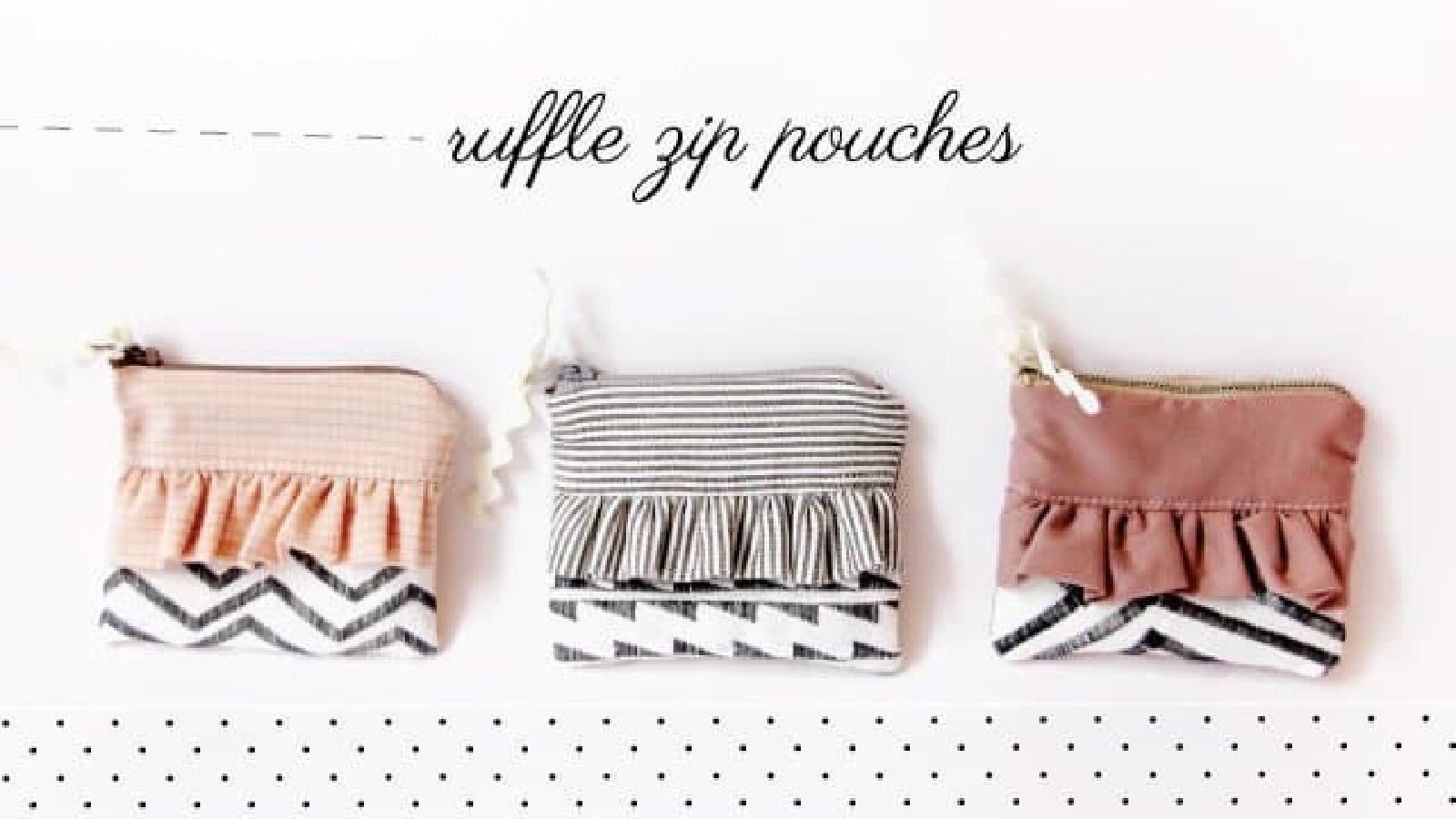 How to Sew a Zipper Pouch: 50 Free Patterns for Every Skill Level