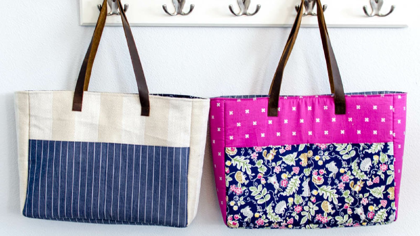 17 Free Tote Bag Patterns You Can Sew in a Day