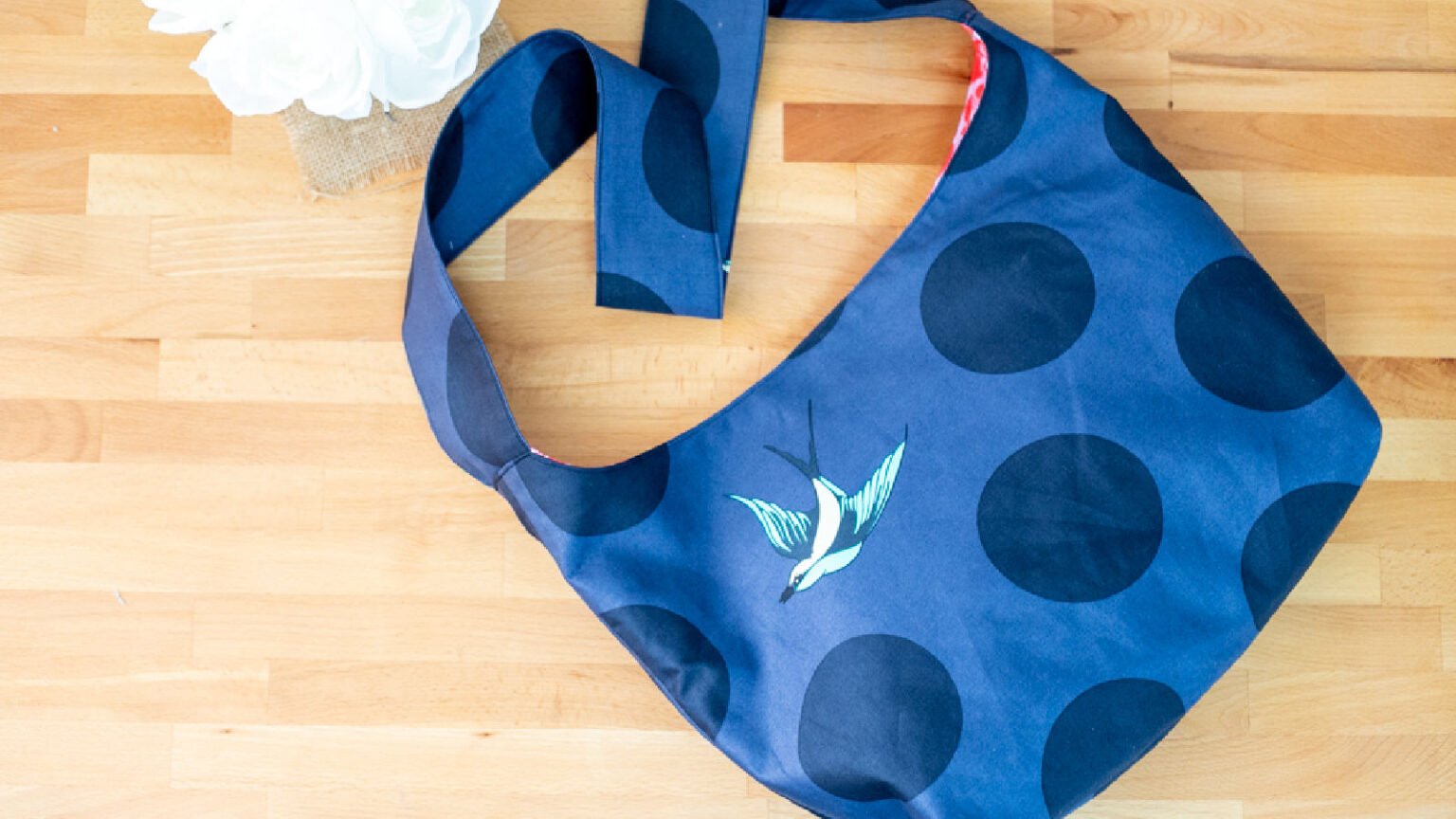 How to Sew an Easy Sling Bag: Free Sewing Pattern
