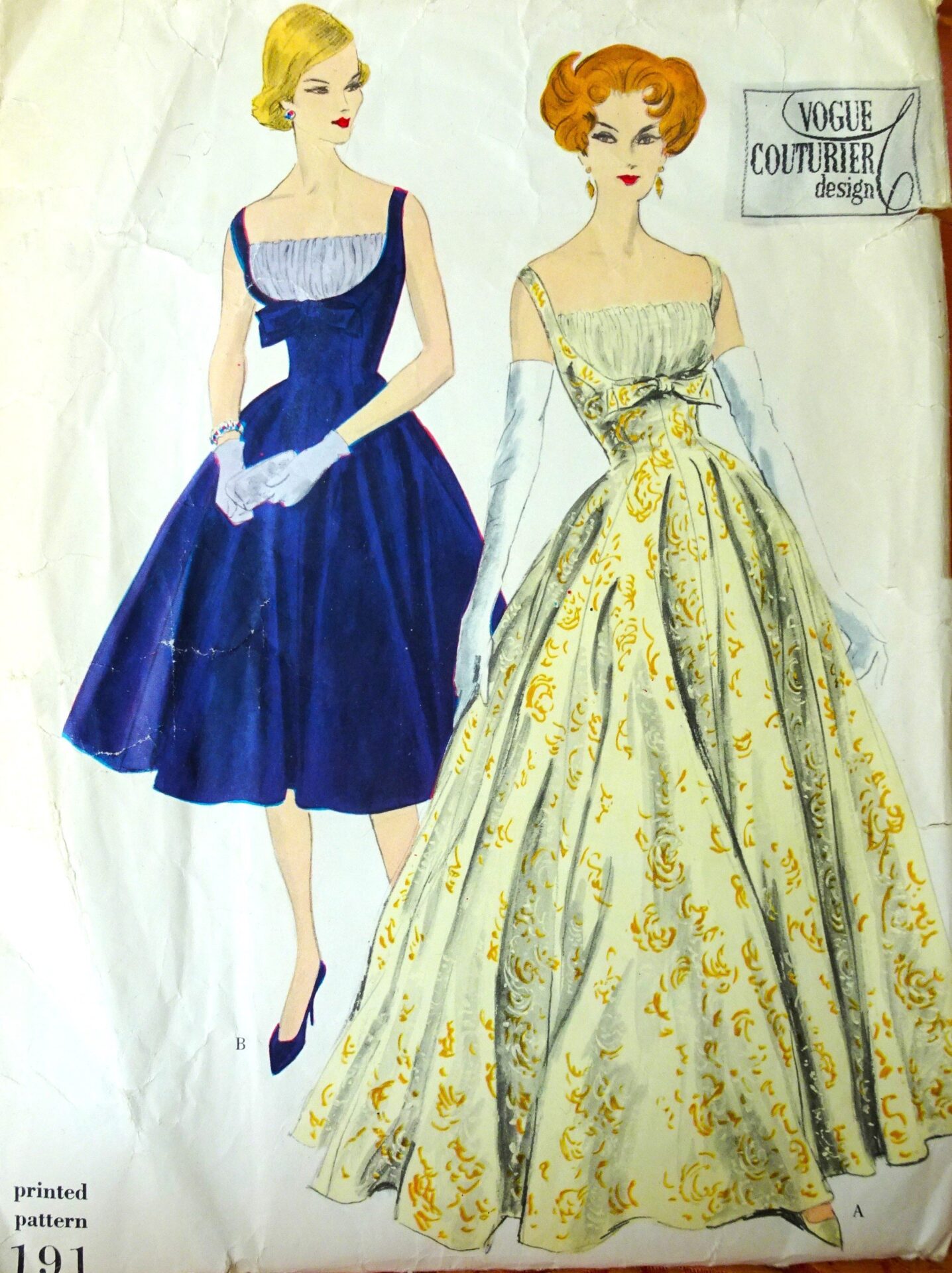 15 Vogue Patterns from the 1950s To Bring Back Glamour